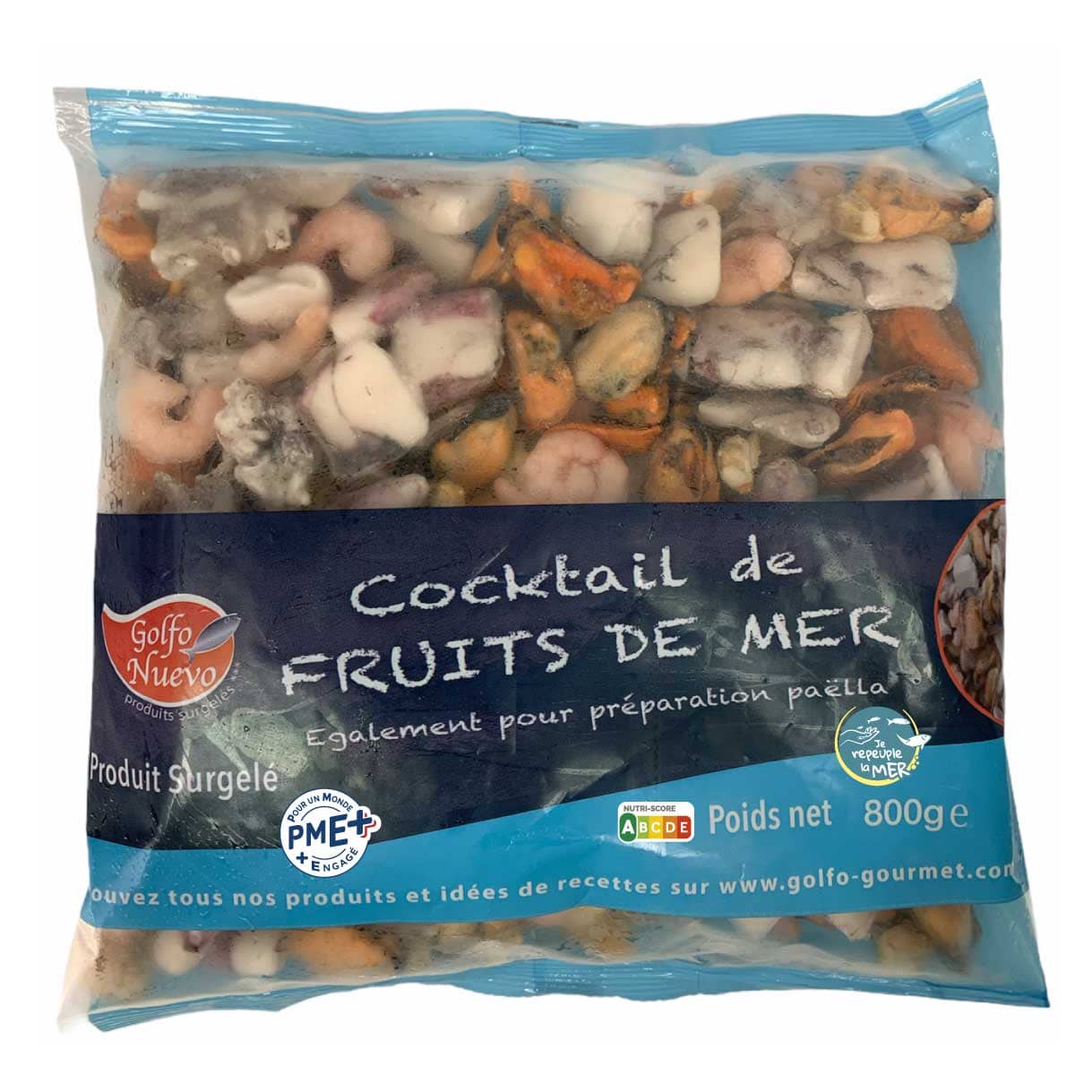 Cocktail De Fruits De Mer ⋆ Produits Surgelés Golfo Gourmet